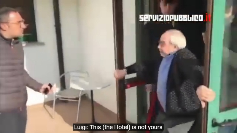 World News:SHOCK VIDEO: 80-Yr-Old Italian Hotel Owner FORCED by Police ...