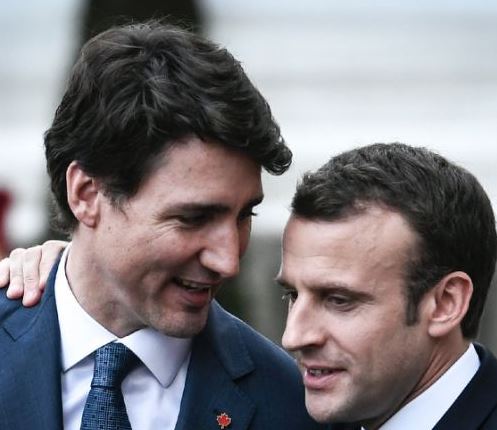 World News:Macron, Trudeau deepen 'bromance' in Paris - Conservative ...