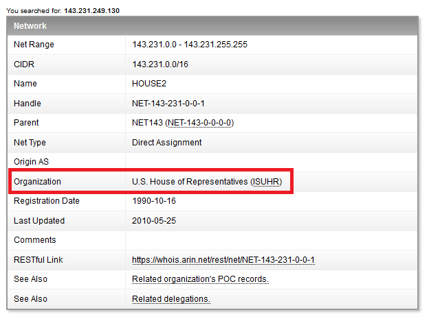 Featured:World News:IP Address of Person Who Doxxed GOP Senators Points ...
