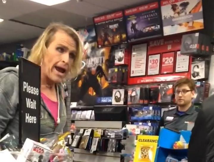 World News:Transgender 'Woman' Threatens Gamestop Employee For Saying ...
