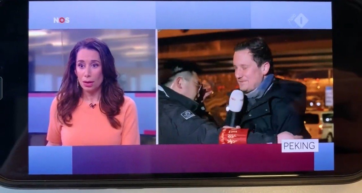 Winter Olympics: Dutch Reporter Physically Removed by Chinese ...