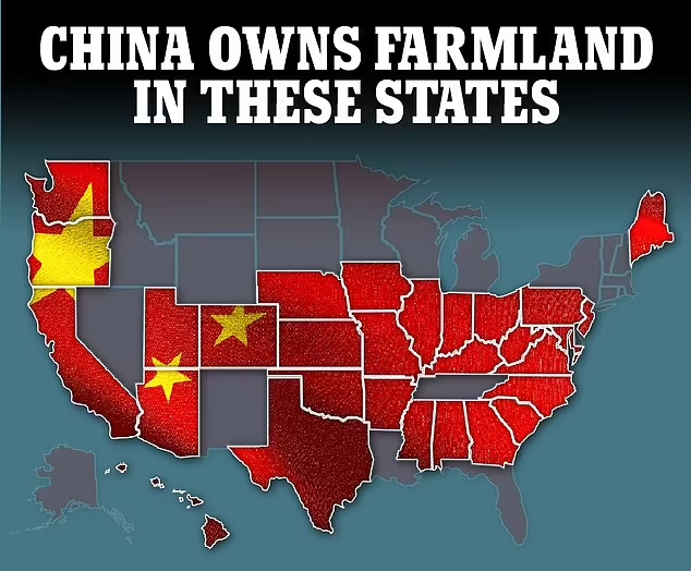 World News:Shocking Map Reveals Vast US Farmland Owned by Chinese ...